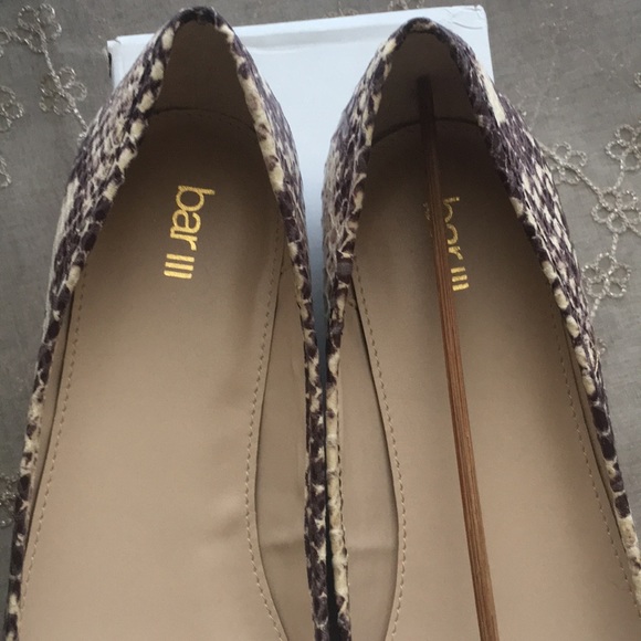 Bar III | Shoes | Bar Iii Flats With Golden Bow | Poshmark